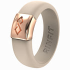Home New RinFit Silicone & Metal Wedding Ring for Women